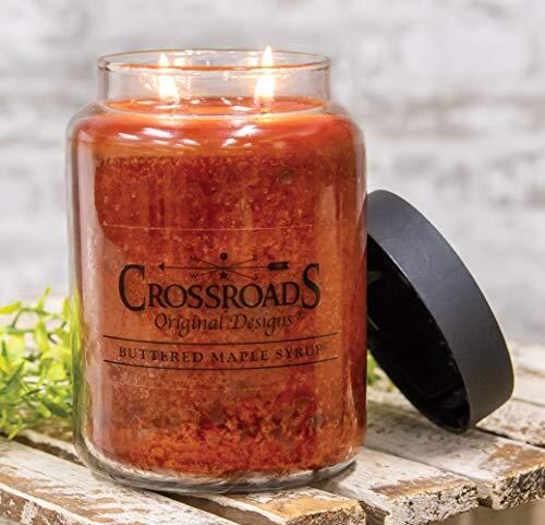 Crossroads Buttered Maple Syrup® Scented 2-Wick Candle 26 Ounce | eBay