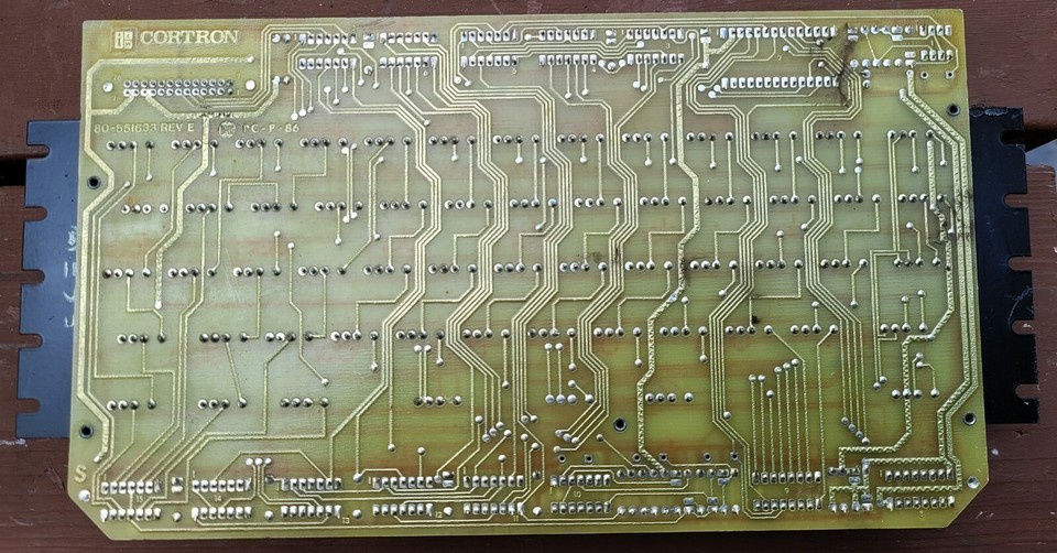 Vtg Cortron 80-551633 2892750-01 Keyboard Sperry UNIVAC UDS-2000 2502 ...