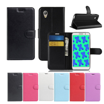 New Premium Leather Wallet PHONE Case TPU Cover For Optus X Start 4 / 3 ...