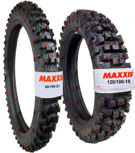 Maxxis Desert IT 80/100-21 120/100-18 Front Rear Tire Set Dirt Bike ...