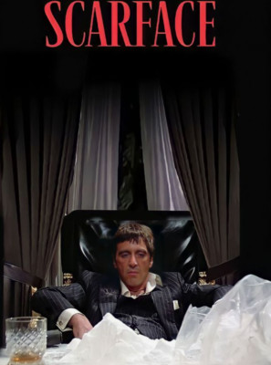 Scarface Wall Vinyl Decal Graphic A(Removable Adhesive Backing) | eBay