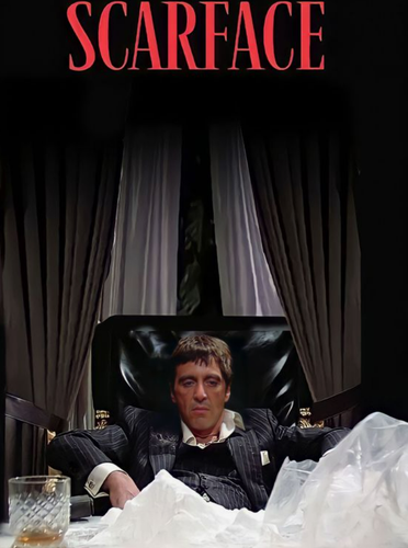 Scarface Wall Vinyl Decal Graphic A(Removable Adhesive Backing) | eBay