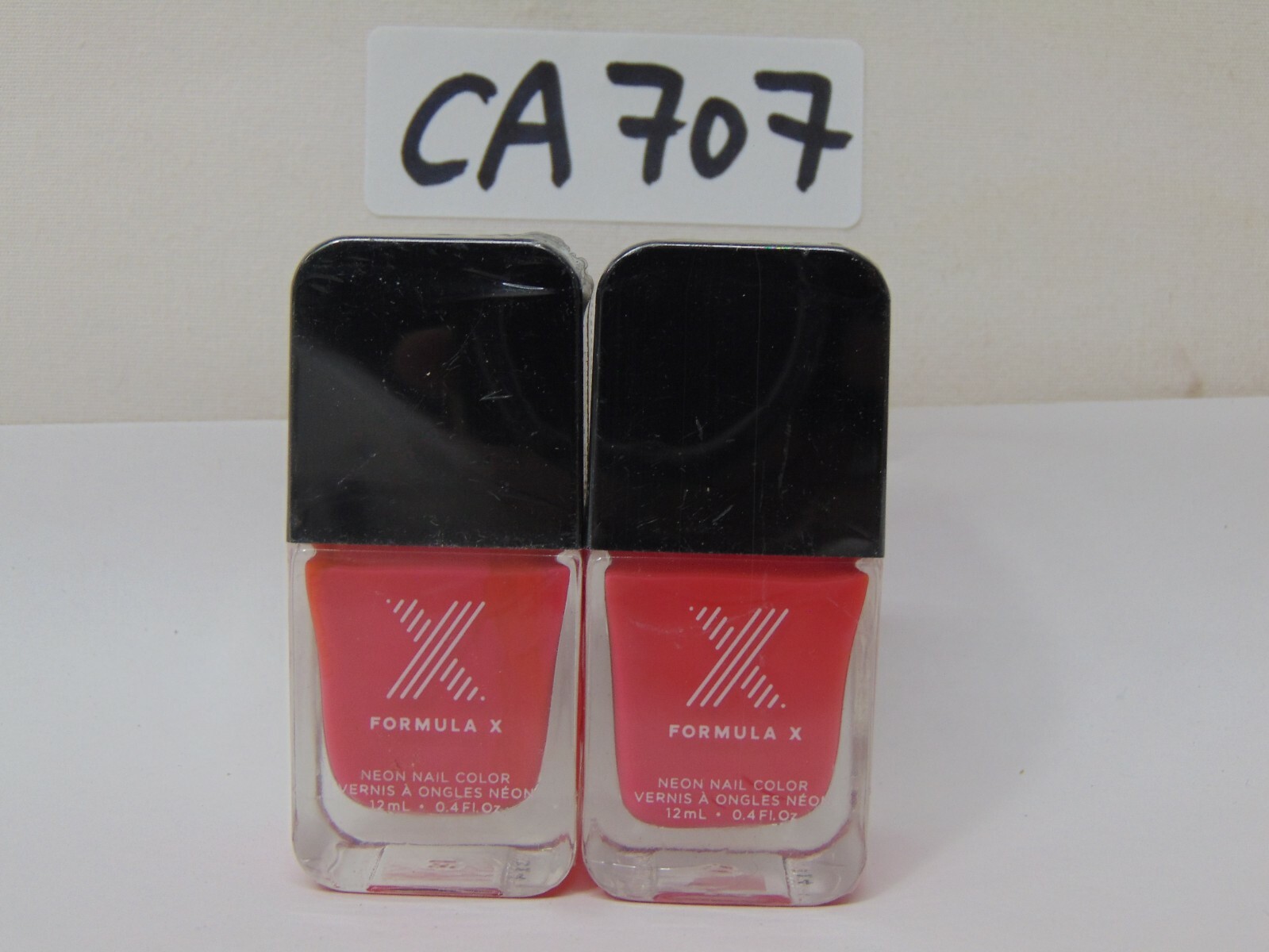 LOT OF 2 SEPHORA FINGER NAIL POLISH FORMULA X NEW SEALED COLOR ZIP NEON ...