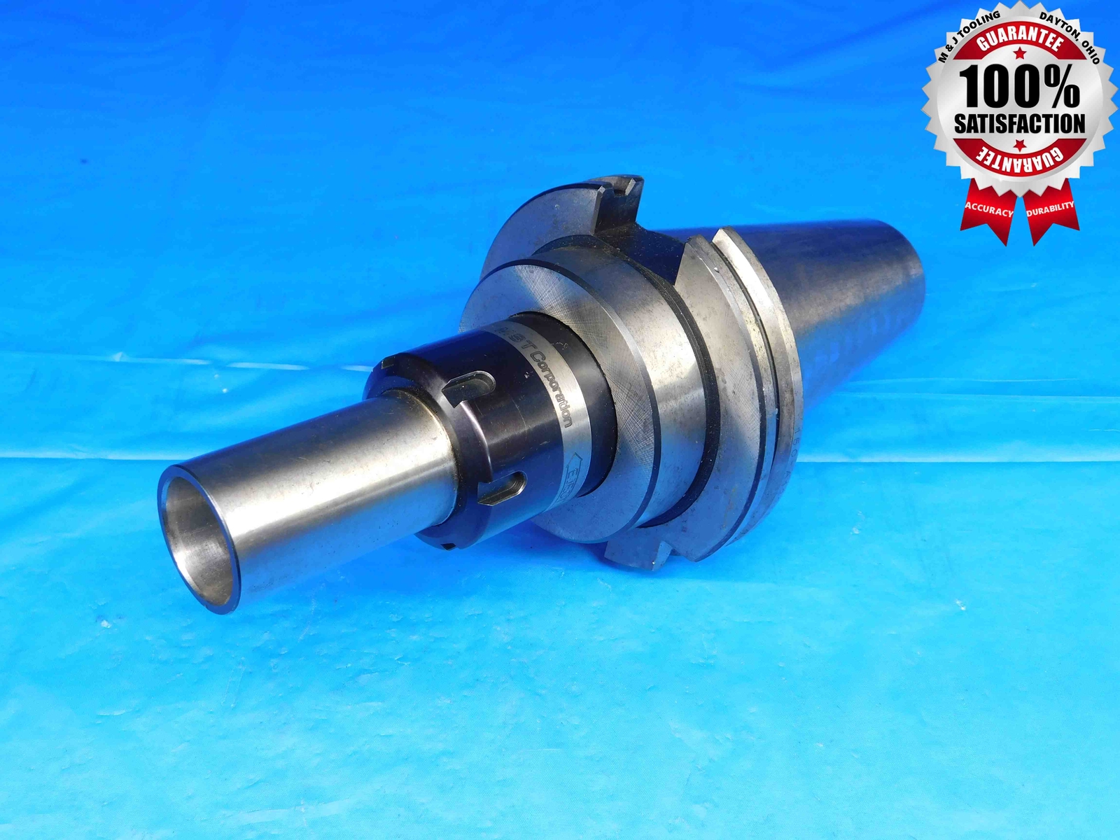 SK50 MST CORP. DETA-1 COLLET CHUCK TOOL HOLDER 5" PROJ. CT50-DTA12-130 ...