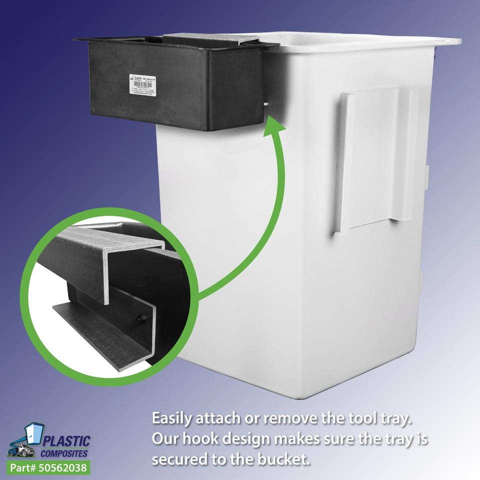 Bucket Truck Parts HEAVY DUTY Plastic Tool Tray (Outside Mount) | eBay