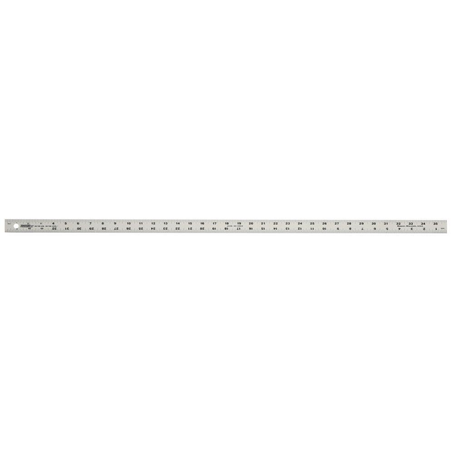 New Johnson 36 in. Durable Aluminum Yardstick Ruler Metal Lightweight ...
