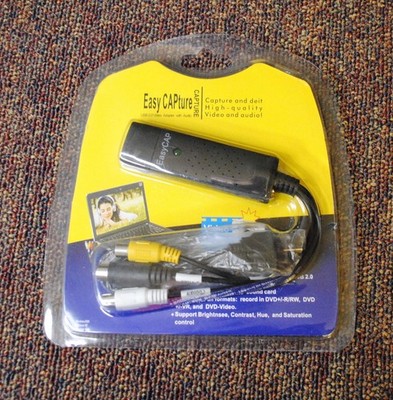 New Easy CAPture USB 2.0 Video Adapter with Audio Capture & Edit | eBay