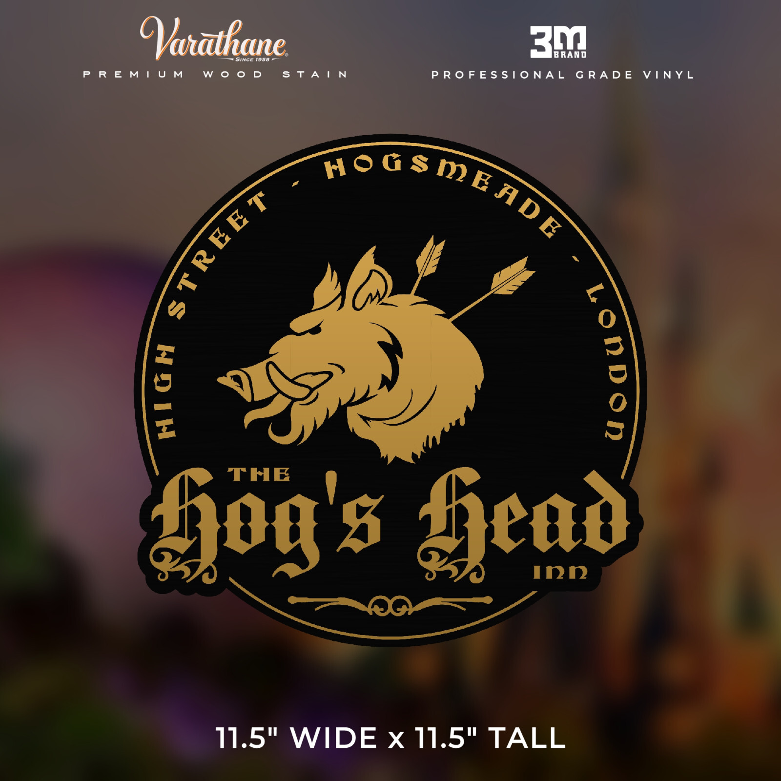 Harry Potter Wizarding World Hogsmeade Diagon Alley Hog's Head Inn ...