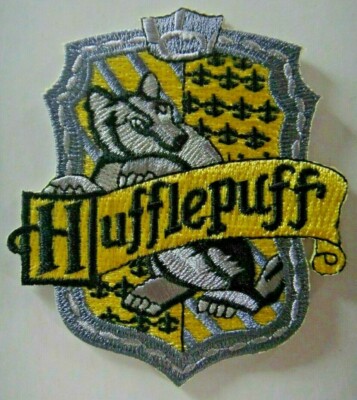 Harry Potter House of Hufflepuff Embroidered Patch - New | eBay