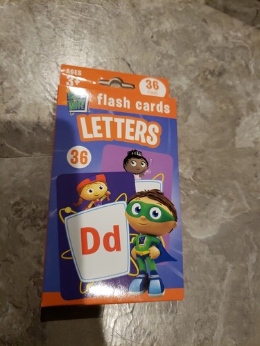 Super Why Letters 36 Flash Card Ages 3+ New | eBay