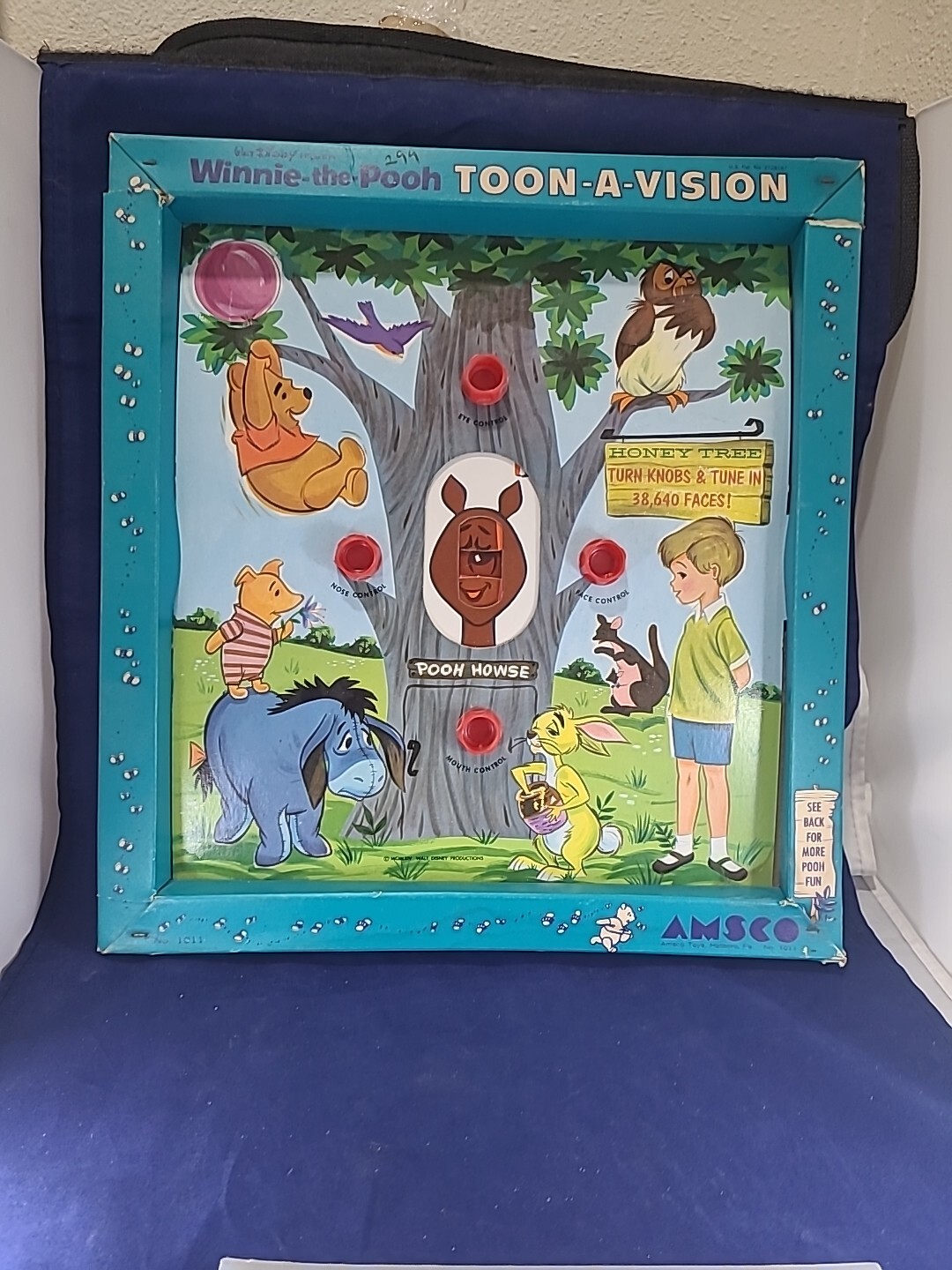 1964 Winnie the Pooh Toon-A-Vision Walt Disney Productions By Amsco ...