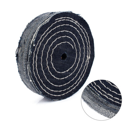 6" Denim Cloth Polishing Wheel Buffing Grinding Rotary Tool For Metal 1 ...