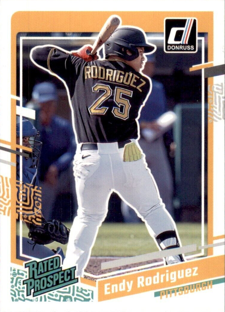 2023 Panini Donruss - Rated Prospect #53 Endy Rodriguez (RC) for sale ...