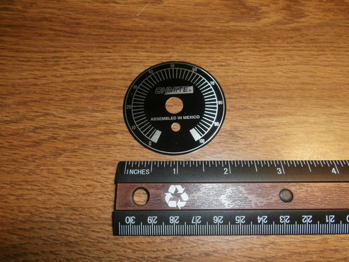 Ohmite 5000 5000e Potentiometer Dial Face Plate for sale online | eBay