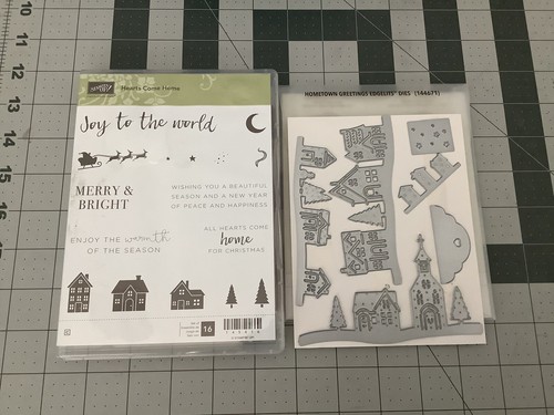 Stampin Up HEARTS COME HOME Stamps & HOMETOWN GREETINGS Dies | eBay