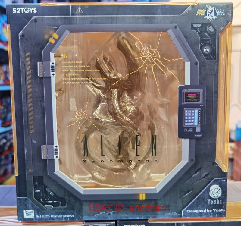 1/12 52toys FigLite Yoshi Alien Xenomorph Action Figure Collectible In ...