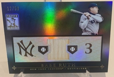Babe Ruth 2010 Topps Tribute w/Bat Relic /50 TR-BRU | eBay