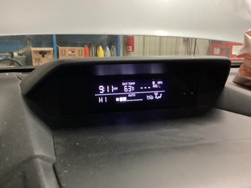Used Infotainment Display fits: 2020 Subaru Xv crosstrek clock and ...