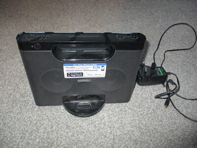 Sony RDP-M7iP Personal Audio Speaker Docking system for iPHONE/iPOD ...