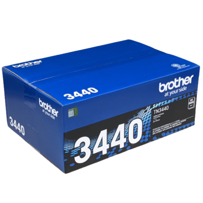 Brother GENUINE TN-3440 3440 Black Toner Cartridge Yields 8,000 Pages ...