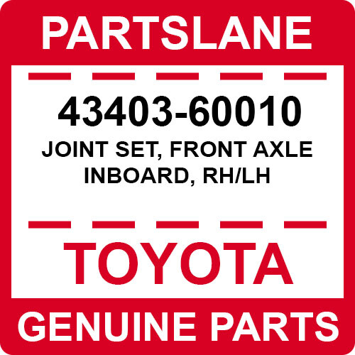 Toyota Land Cruiser Lexus LX470 1998-2007 OEM Inner CV Joint 43403 ...