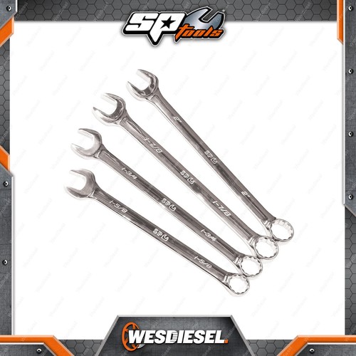 SP Tools 4 Pieces of Combination ROE Spanner Set - Jumbo SAE Wrench Cr ...