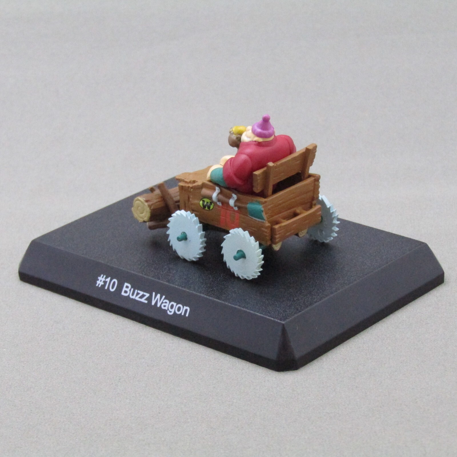 Wacky Races No.10 Buzz Wagon Konami Mini Figure Hanna Barbera In stock ...