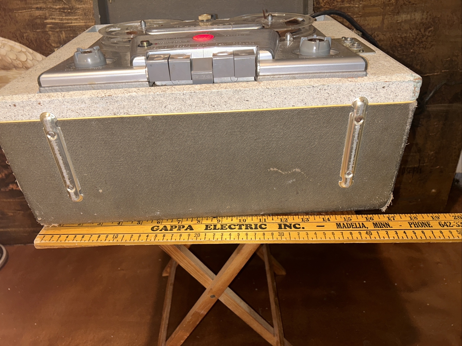 Vintage Wilcox Gay Recordio Reel to Reel Tape Recorder Player VTG 4F10 ...