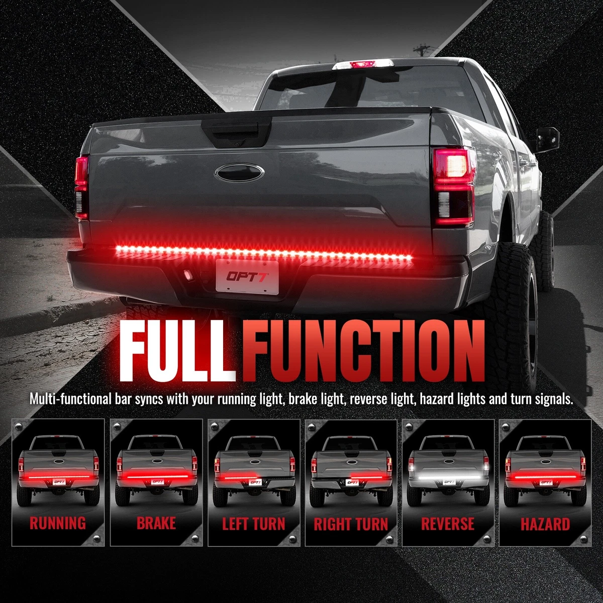 Redline Triple Led Tailgate Light Bar Review | Shelly Lighting