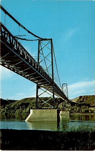 Peace River Bridge, Alaska Highway, Roderick Calverley, J. H. Bell ...