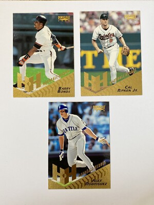 1996 Pinnacle Hardball Hero’s Baseball Card lot Alex Rodriguez, Bonds ...