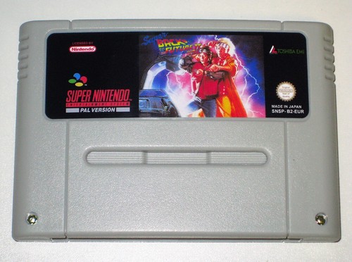 *PAL Version* Back to The Future II 2 English Game For SNES | eBay