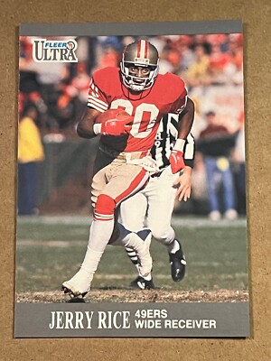 1991 FLEER ULTRA - JERRY RICE 49ERS #254 | eBay