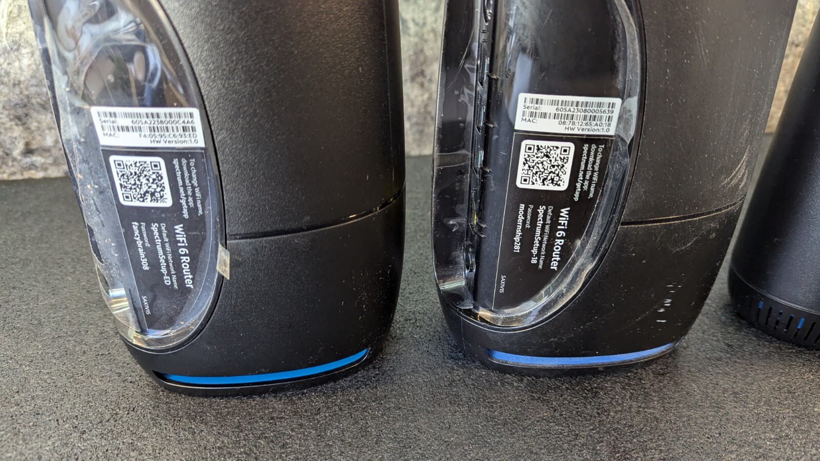 Spectrum Routers SAX1V1S SAX2V1S RAC2V1K - No Power Cord for sale ...