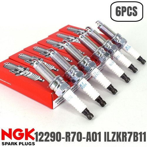 6Pcs NGK ILZKR7B11 Iridium Spark Plugs Fits For Acura Honda RAM 12290 ...