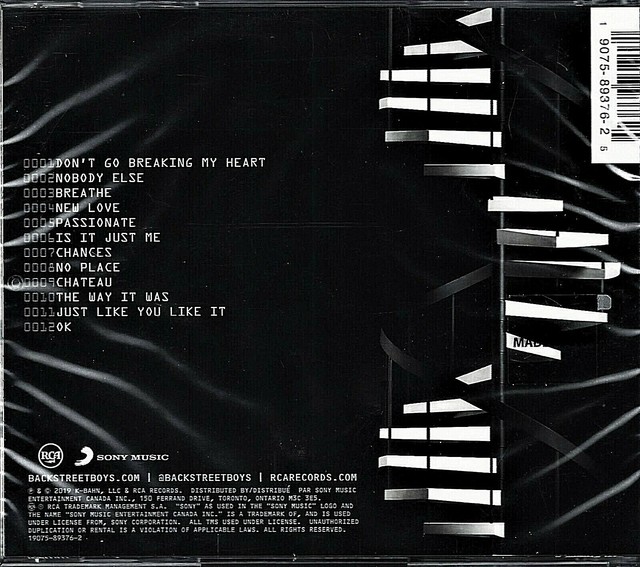 BACKSTREET BOYS ‎/ DNA - Sealed CD (2019, Canada) | eBay