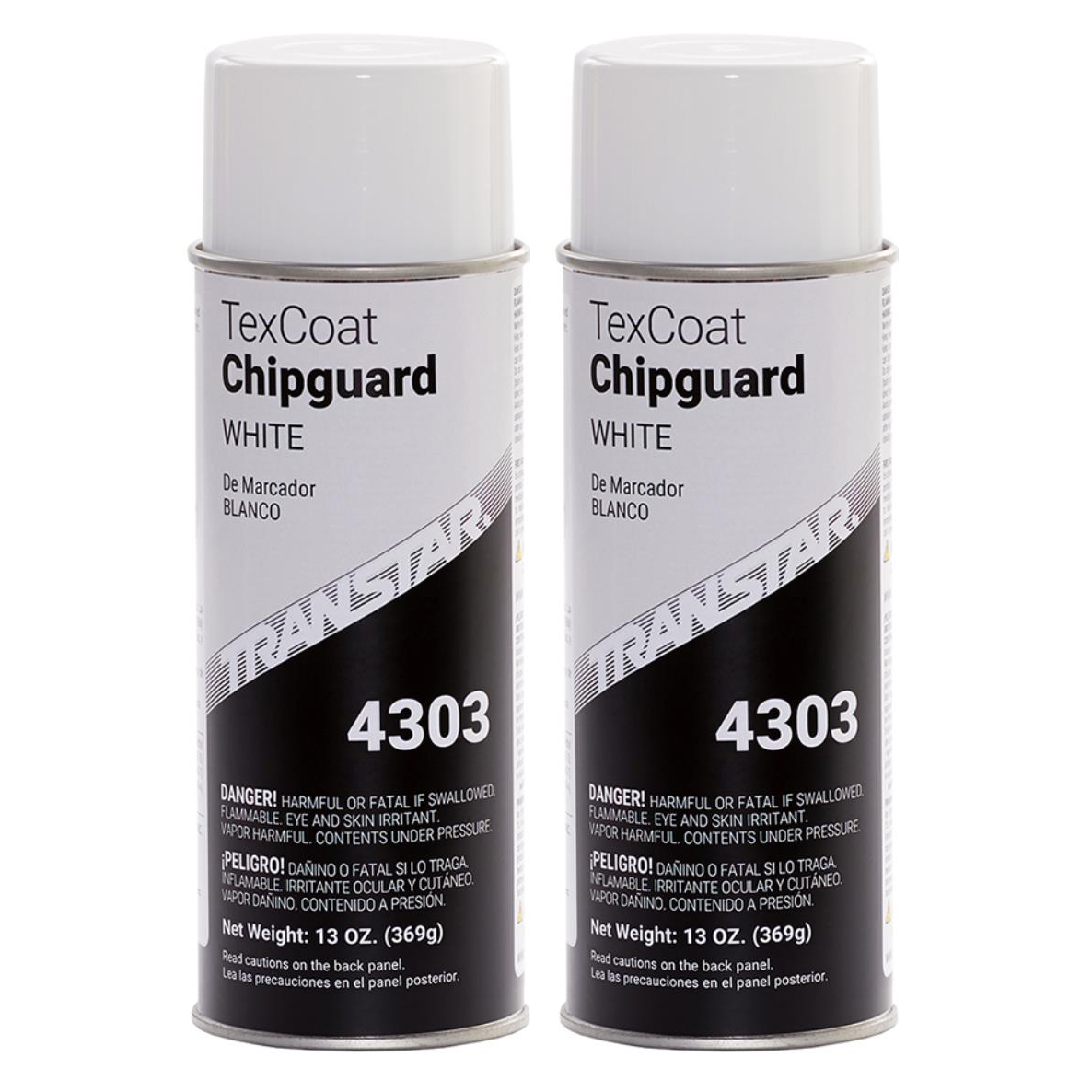 Transtar 4303 Tex Coat Chip Guard White Aerosol 12.75 oz (2 Pack) | eBay