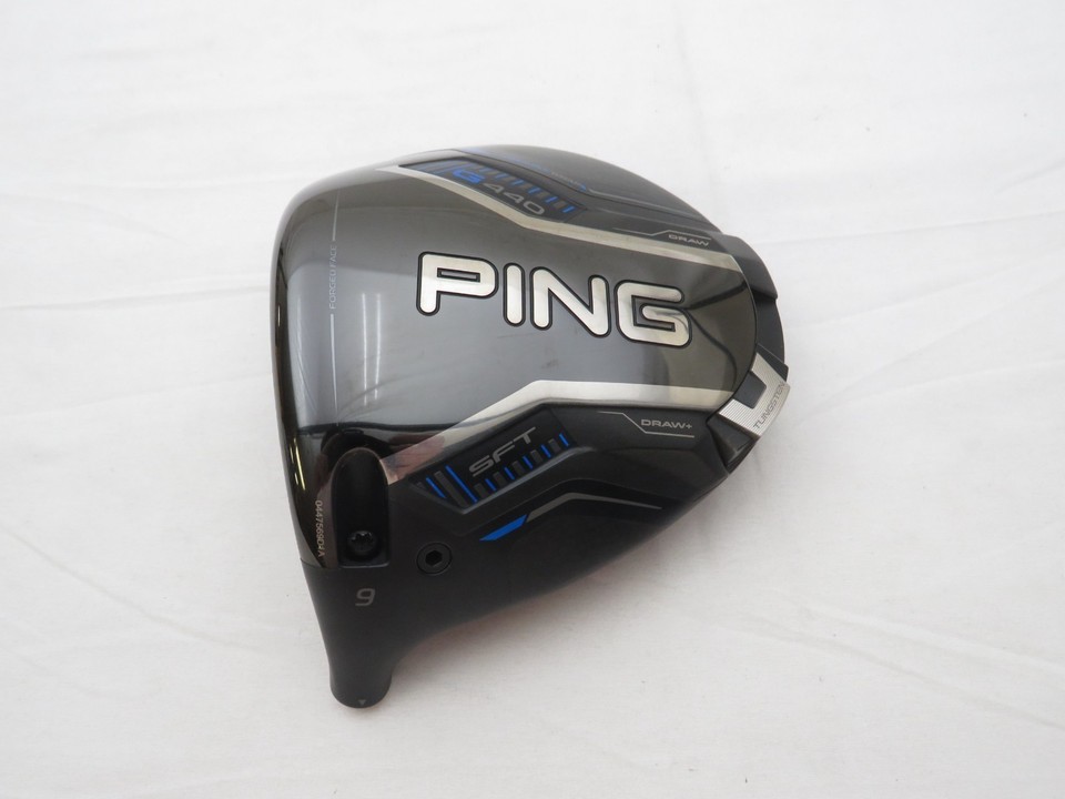 Used Ping LH G440 SFT 9* Driver Head Only - G 440 SFT + Headcover Head ...