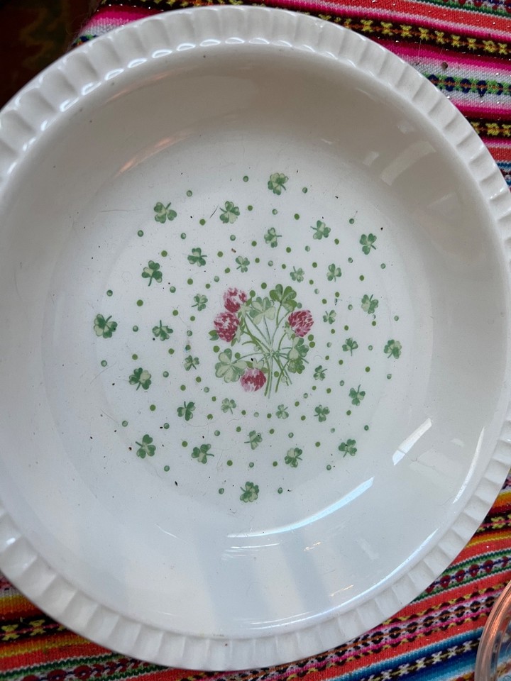 Harmony House China Lucky Clover By Salem Bowl Sears Salad Soup Pasta ...