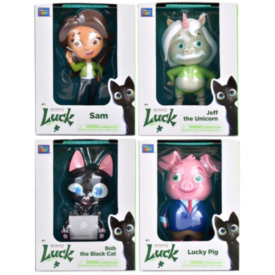 Skydance Animation Luck Jeff The Unicorn Deluxe Figure BOB LUCKY PIG ...
