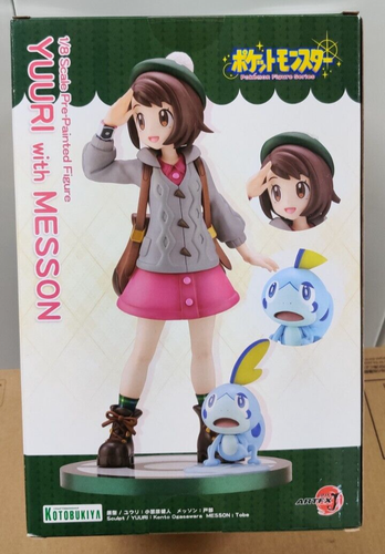 Artfx J Pokemon Series Yuuri With Messon Figure PP924 1/8 Scale PVC ...