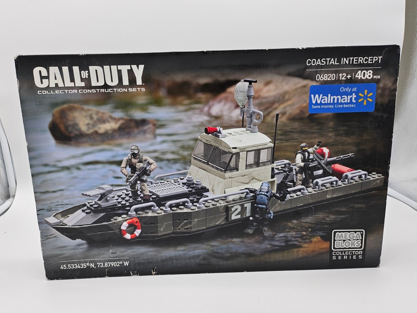 Mega Bloks 06820 Call of Duty Coastal Intercept New Sealed Walmart ...