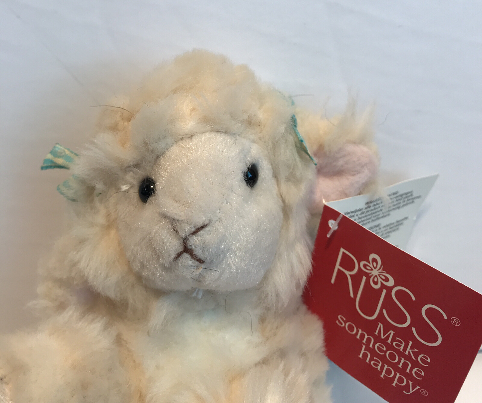 Russ 7” Berrie Soft Lola Lamb Plush | eBay