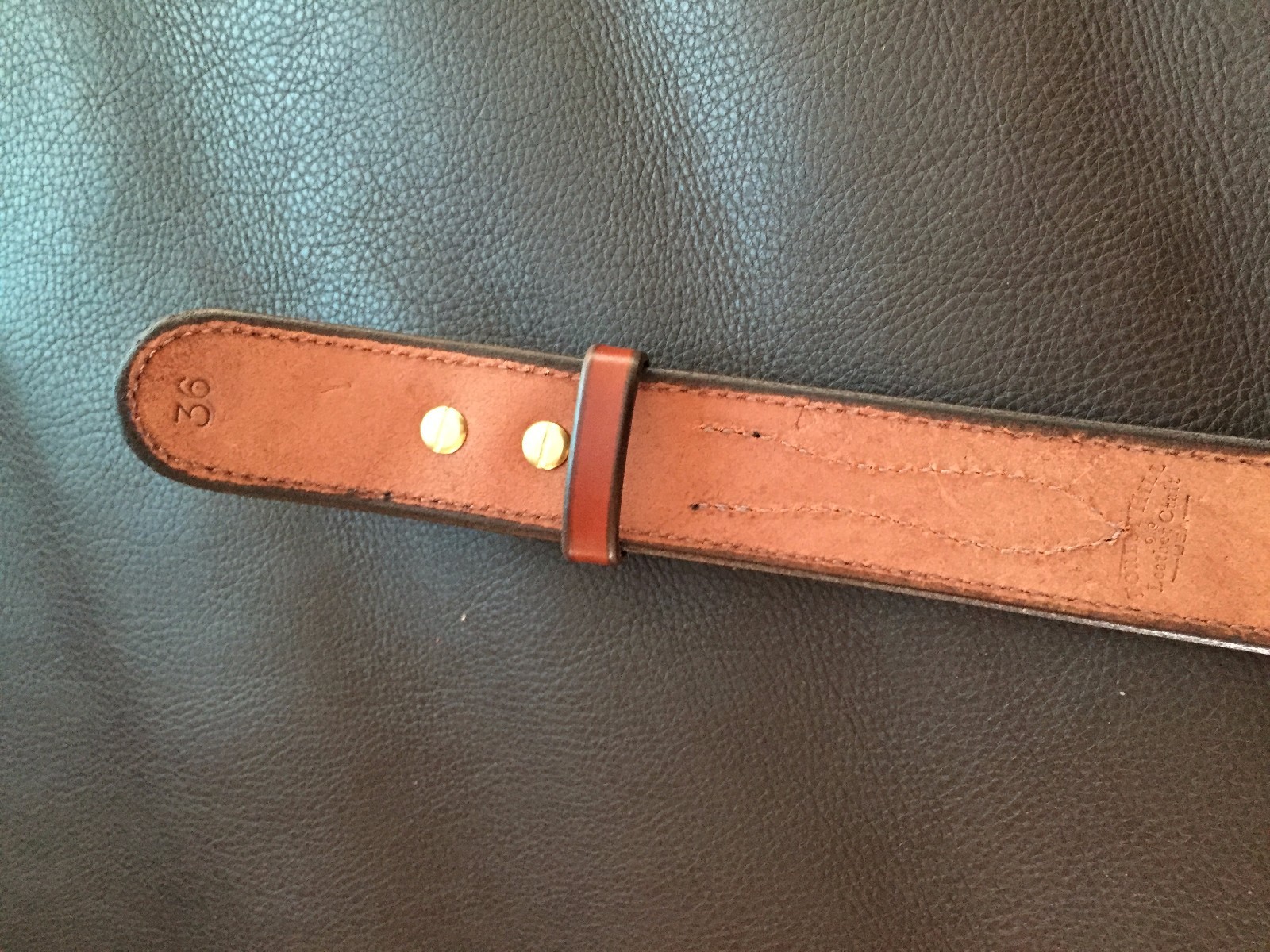 1-1/2 AMISH HANDMADE WESTERN COWBOY TEXAS RANGER STYLE LEATHER BELT 1.5 ...