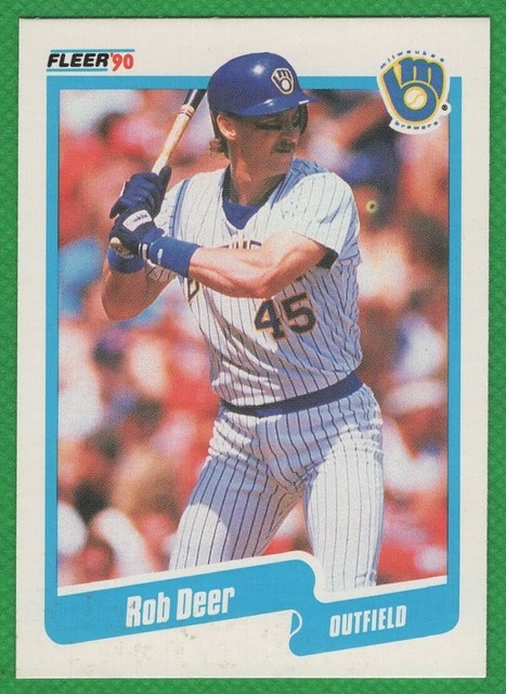 1990 Fleer - #320 Rob Deer for sale online | eBay