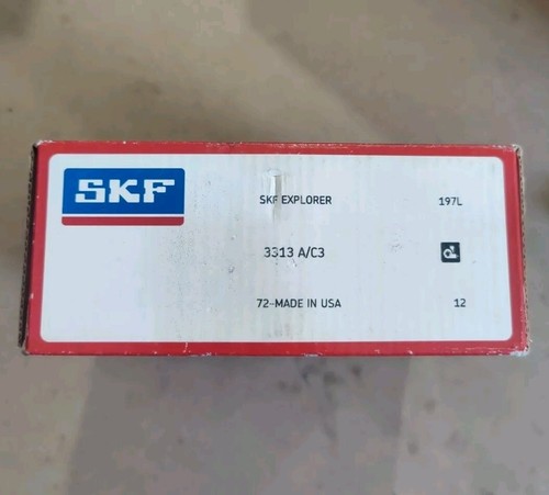 SKF 3313 A/C3 Double Row Angular Contact Bearing | eBay