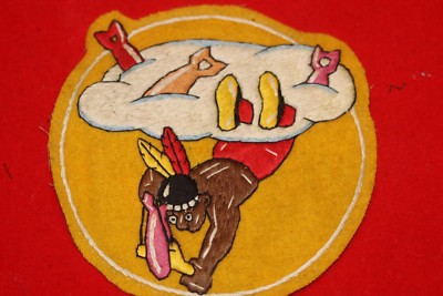 US 645TH BOMB SQUADRON 9TH AAF JACKET PATCH SUPERB COPY WWII PATCH ...