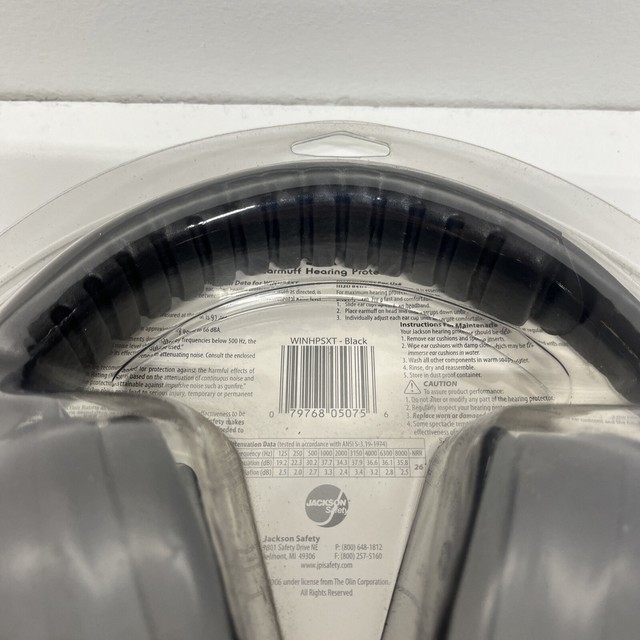 Winchester SXT Black 26 Decibel Earmuff Hearing Protection for sale ...