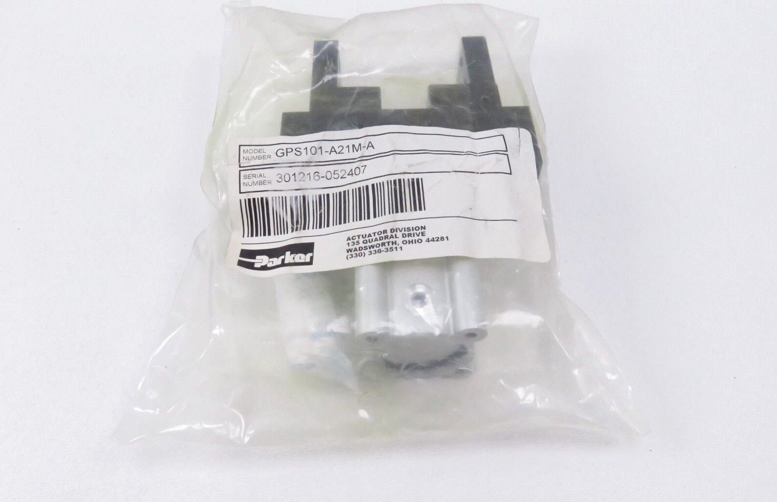 Parker GPS101-A21M-A Parallel Gripper (New) | eBay