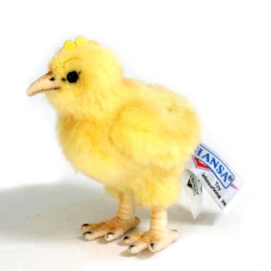 Hansa Chicken Chick Bird 12cm Baby Soft Plush Stuffed Animal Realistic ...